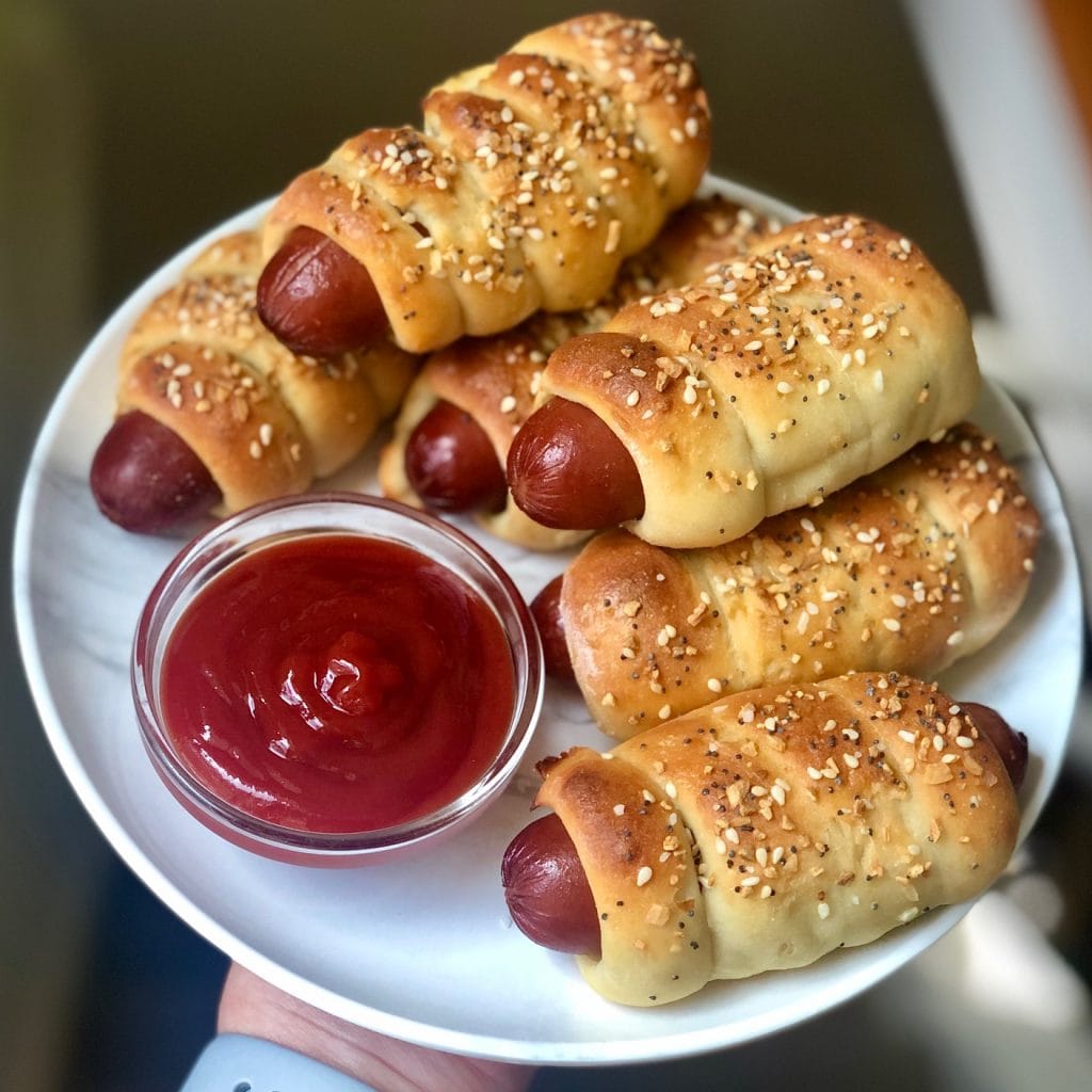 Healthy Everything Bagel Dogs - Food By The Gram