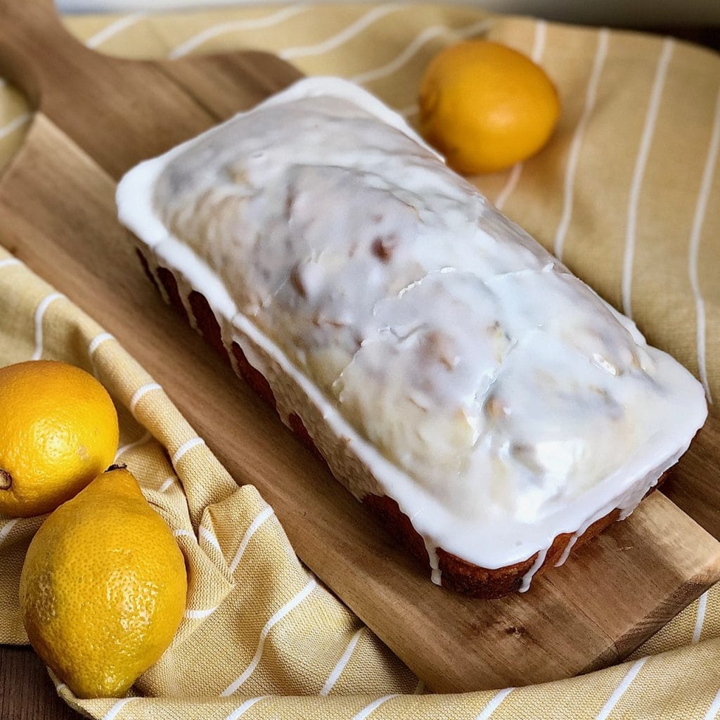 Iced Lemon Swirl Loaf - Food By The Gram
