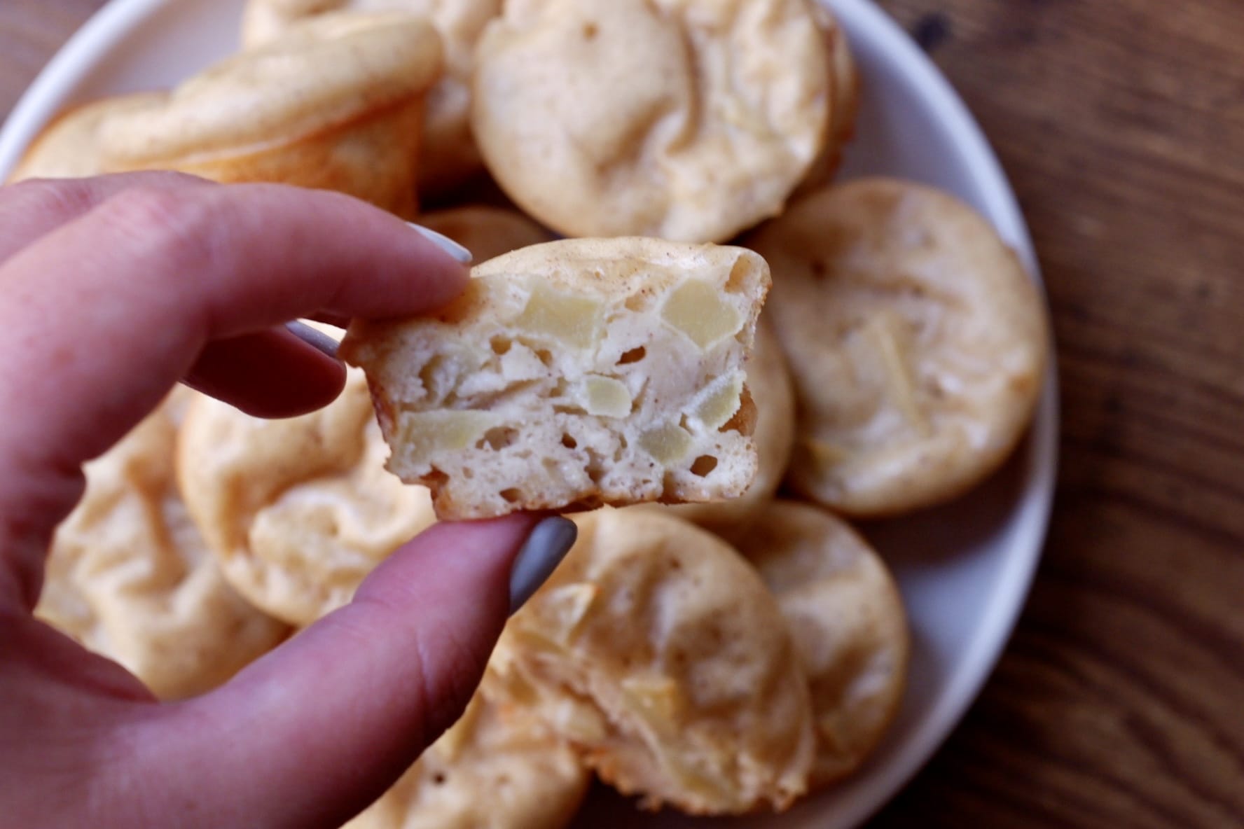 Apple Cinnamon Pancake Poppers - Food By The Gram
