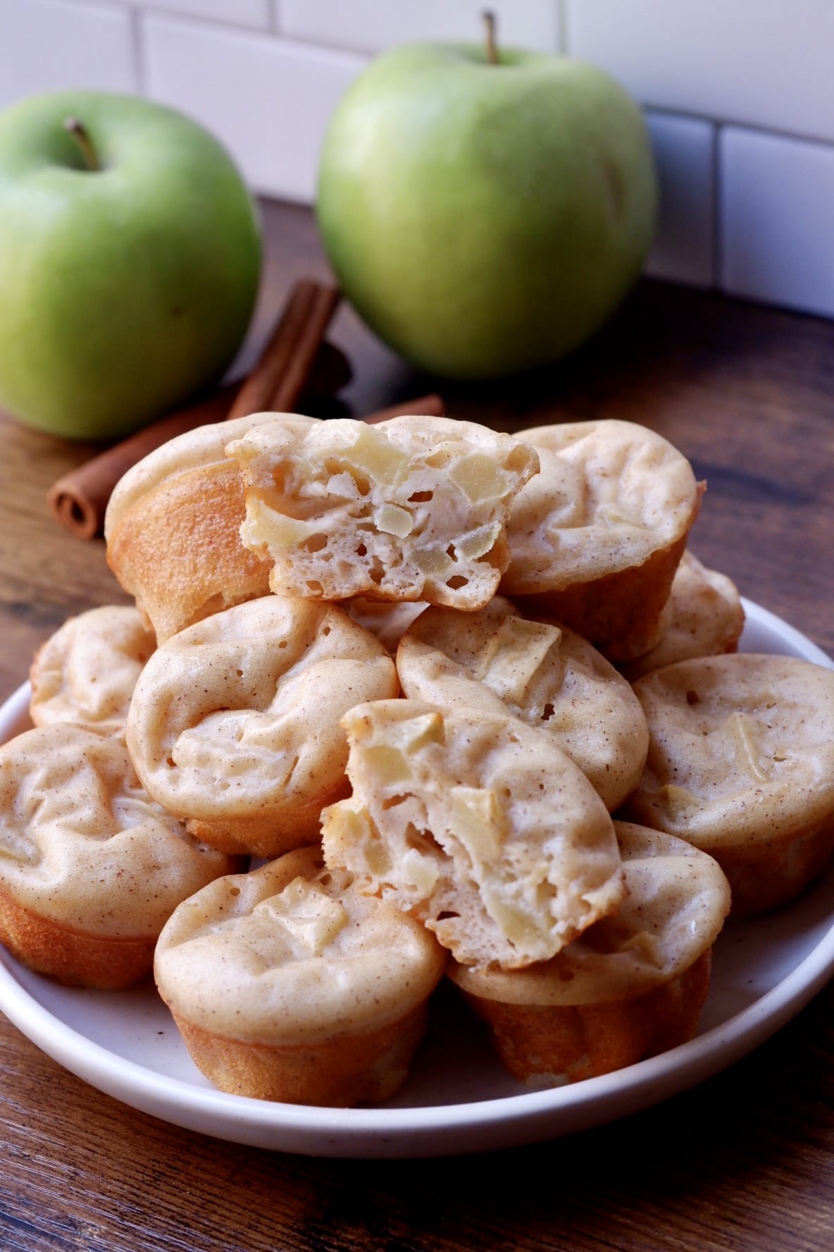 Apple Cinnamon Pancake Poppers - Food By The Gram