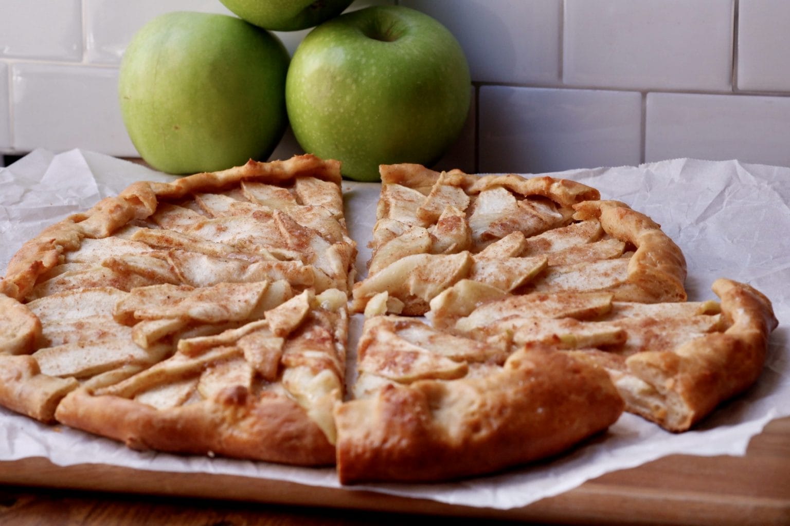 Healthy Apple Galette - Food By The Gram
