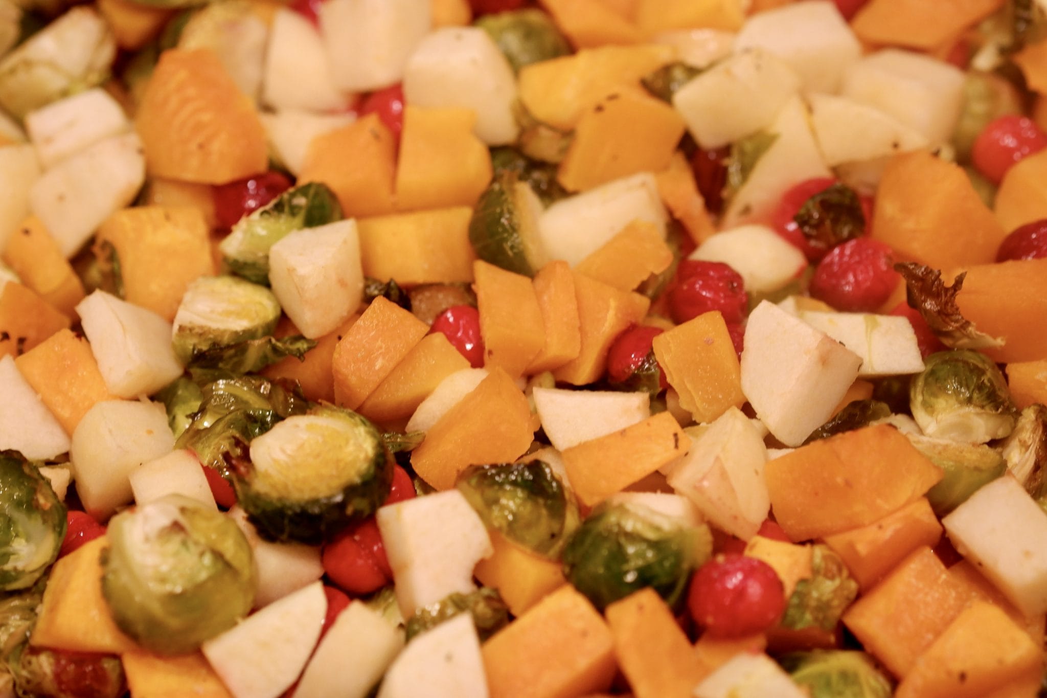 Spicy Maple Roasted Vegetables - Food By The Gram