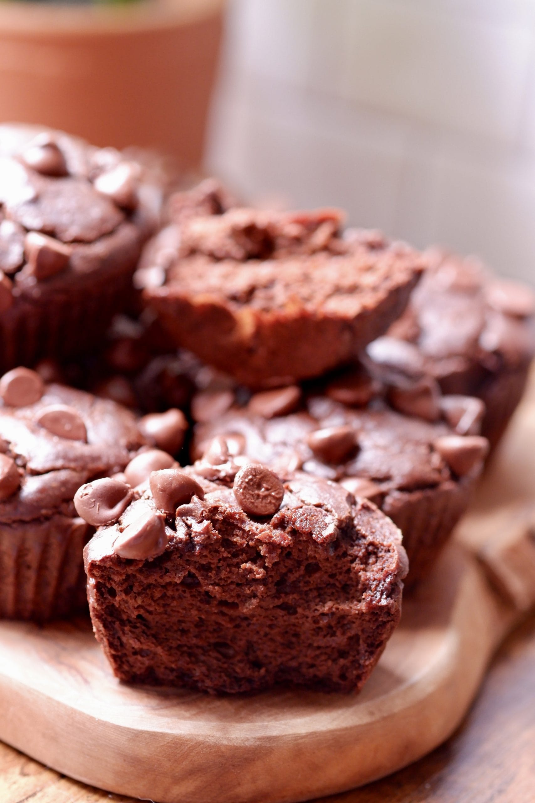 Chocolate Avocado Muffins - Food By The Gram