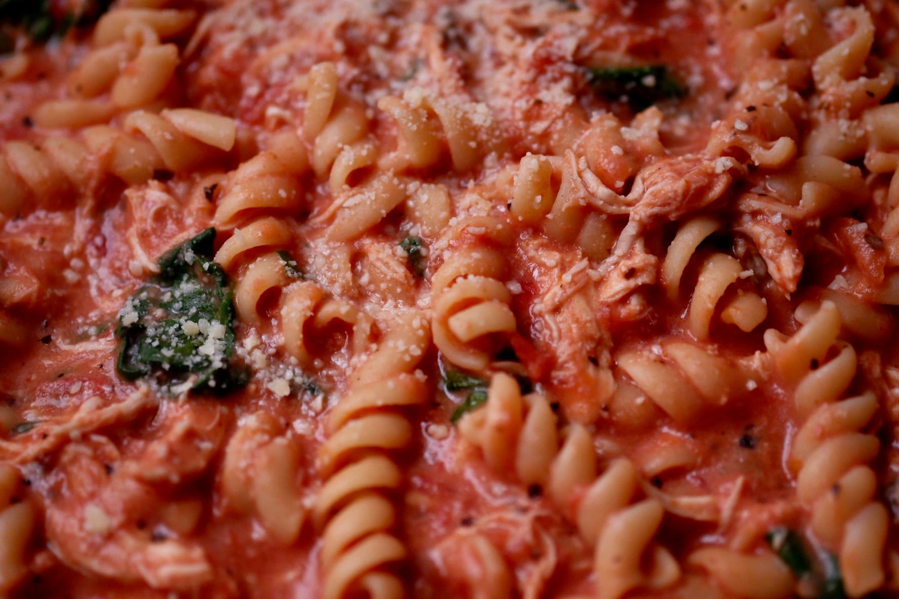 Creamy Tomato Crockpot Pasta Food By The Gram