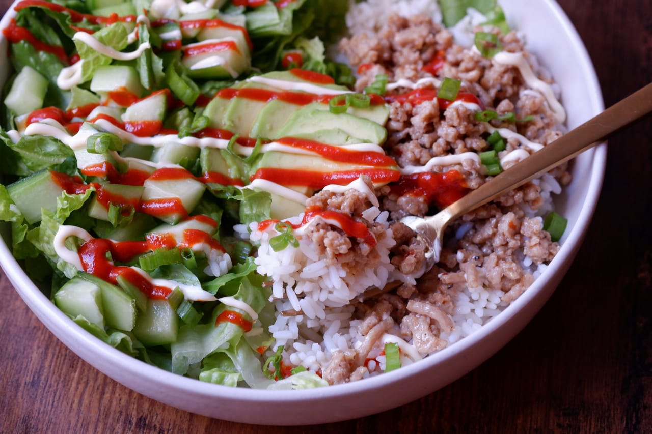 Asian Chicken Rice Bowls - Food By The Gram