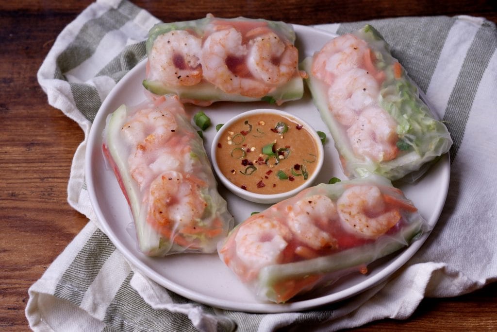 Shrimp Summer Rolls - Food By The Gram