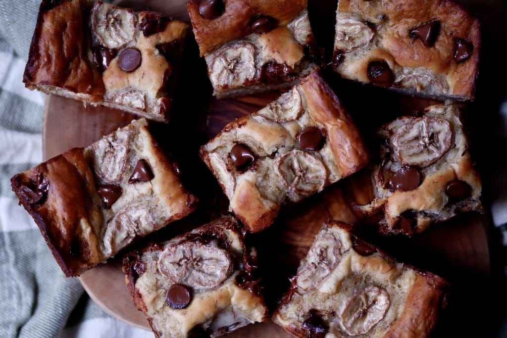 Healthy Banana Bars - Food By The Gram