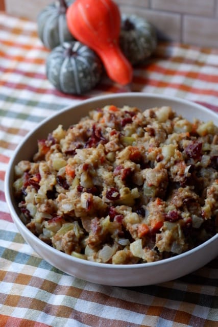 Easy Thanksgiving Stuffing (Using Boxed Mix!) - Food By The Gram